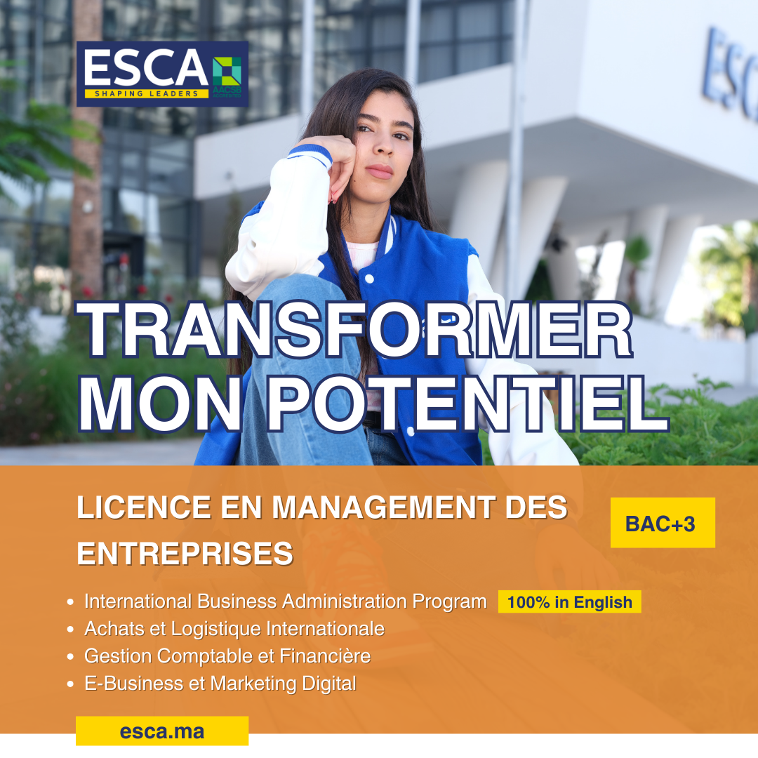 Frais de Scolarité | ESCA Ecole de Management